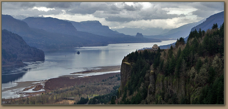 Columbia Gorge Ice Age Floods Bonneville Flood Multnomah Falls Crown ...